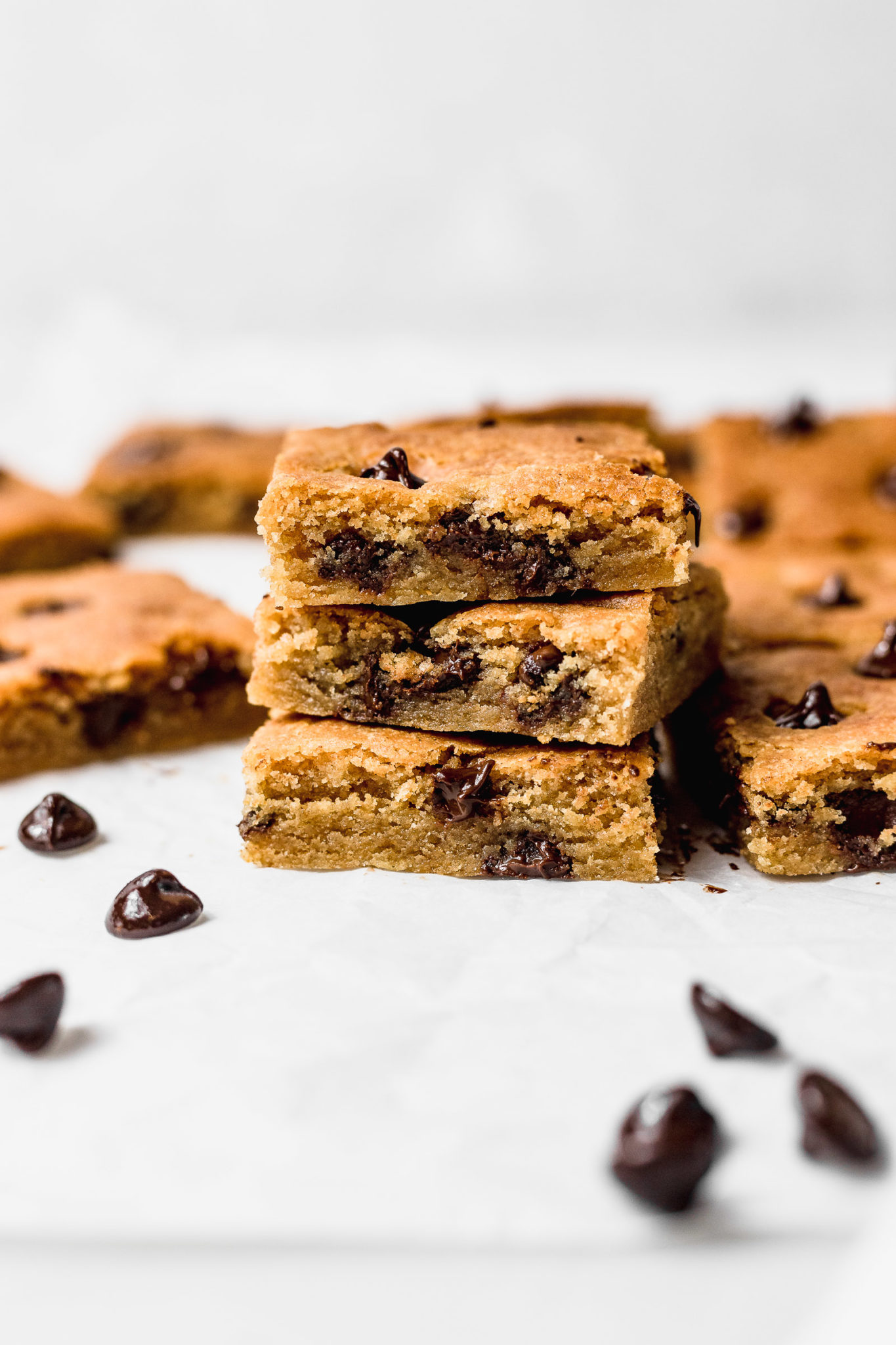 Barritas de galletas con chips de chocolate - Cravings Journal