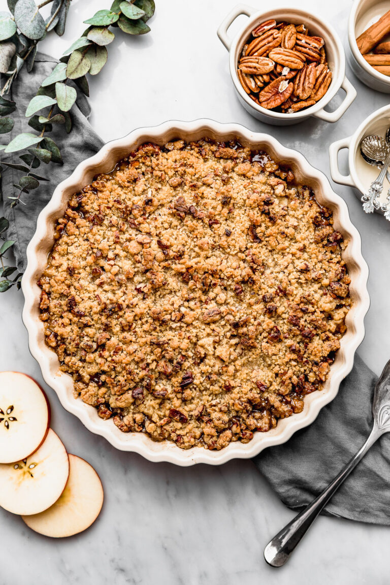 Crumble de Manzana o Crocante de Manzana (Fácil) - Cravings Journal