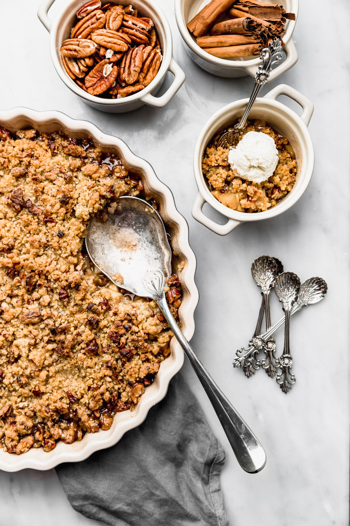 Crumble de Manzana o Crocante de Manzana (Fácil) - Cravings Journal
