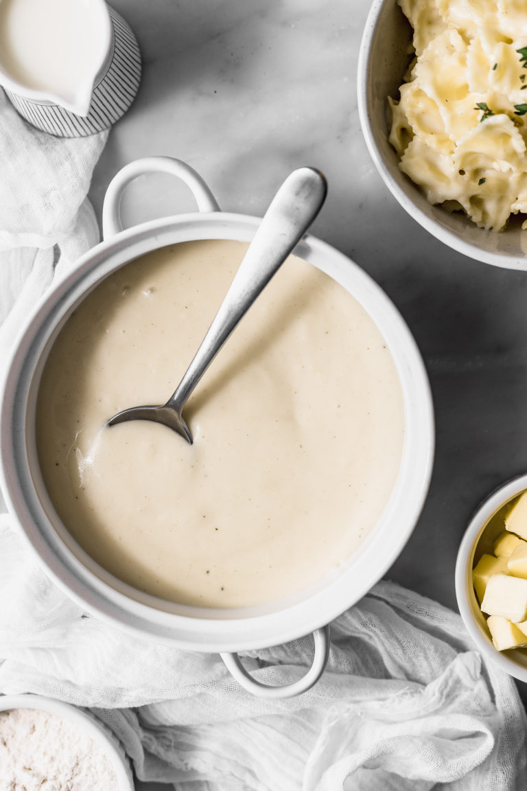Salsa blanca (bechamel) - cocina básica - Cravings Journal