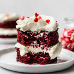 Queque marmoleado de red velvet - Cravings Journal