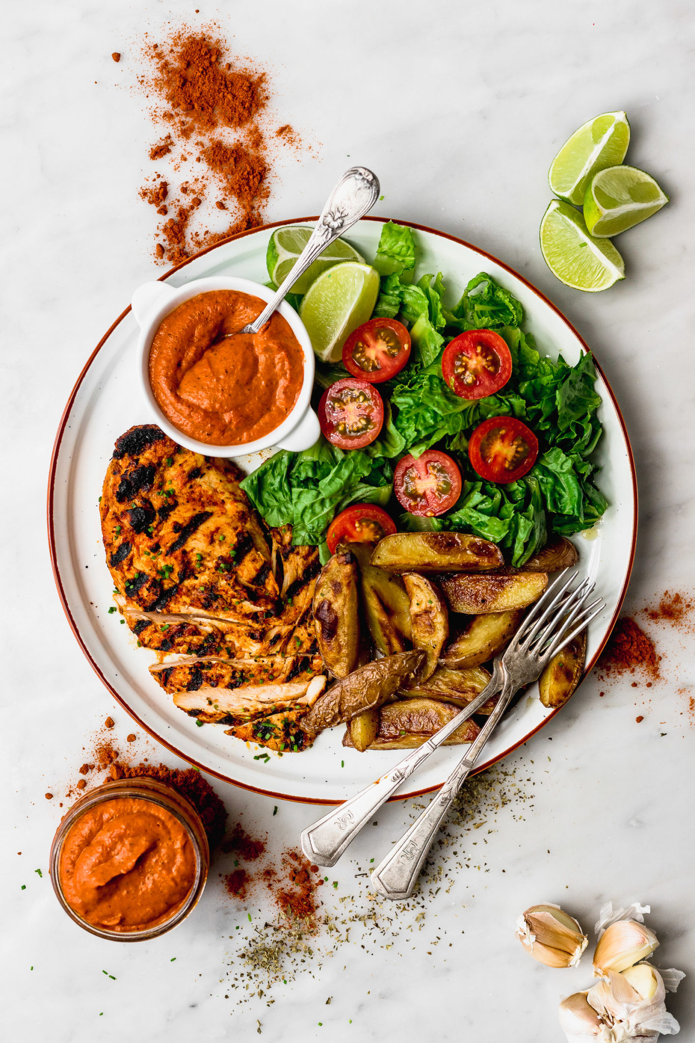 Pollo con salsa Peri-Peri con ajíes peruano - Cravings Journal