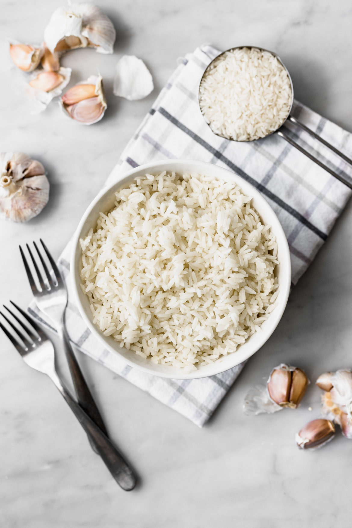 Arroz blanco graneado - Cravings Journal