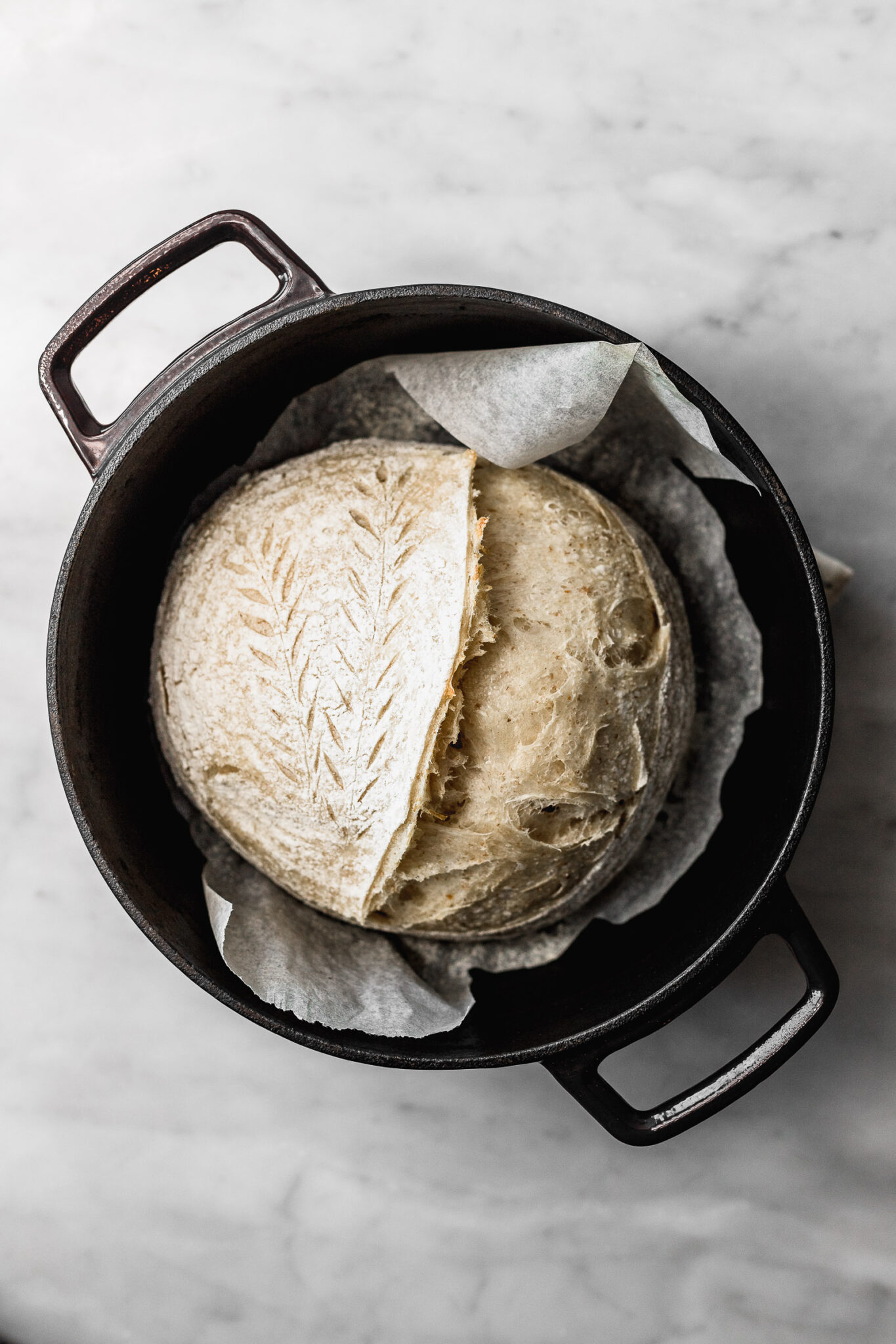 Cómo hornear pan en olla de hierro - Cravings Journal