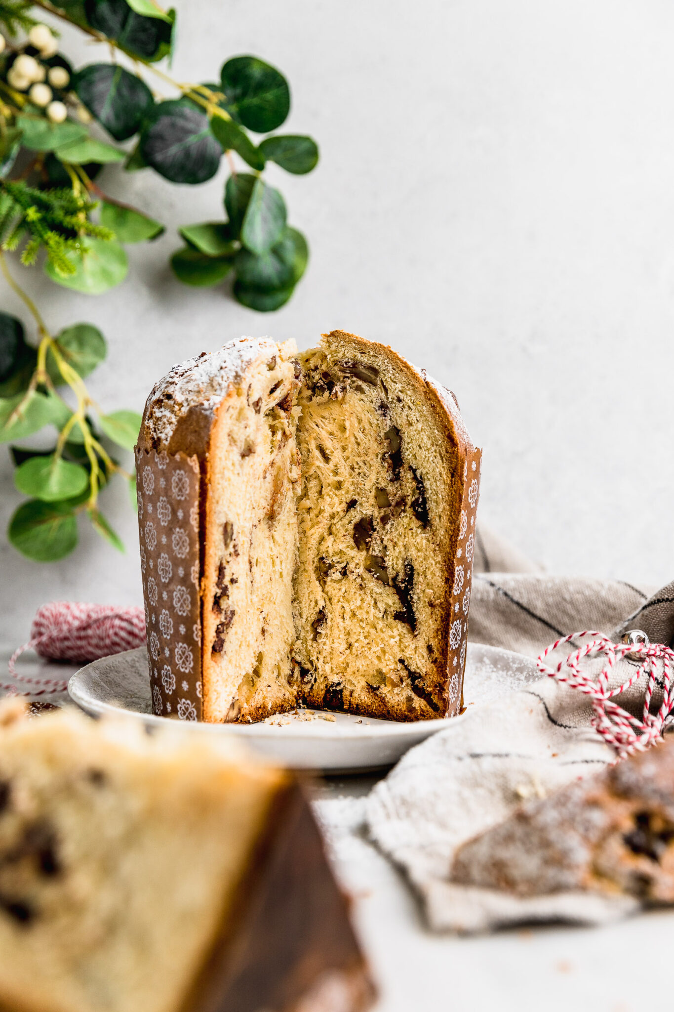 Panettone / Panetón de chocolate y pecanas - Cravings Journal