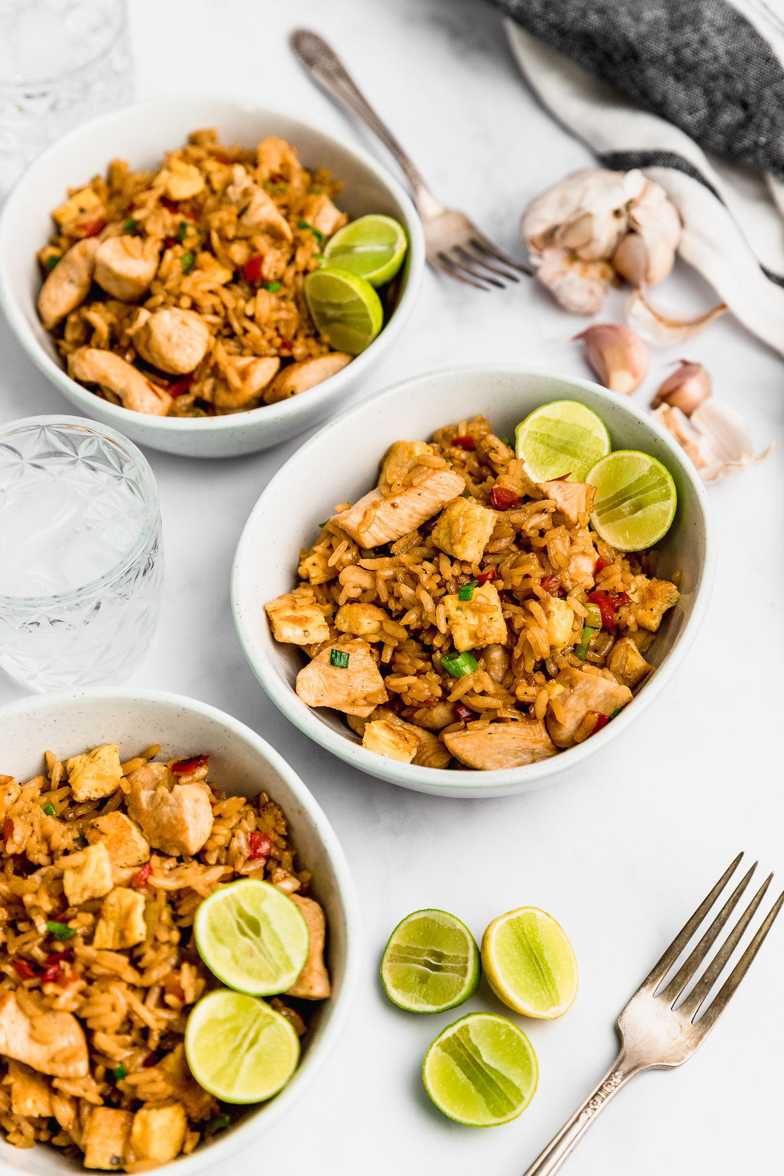 Arroz chaufa de pollo (receta con video) - Cravings Journal