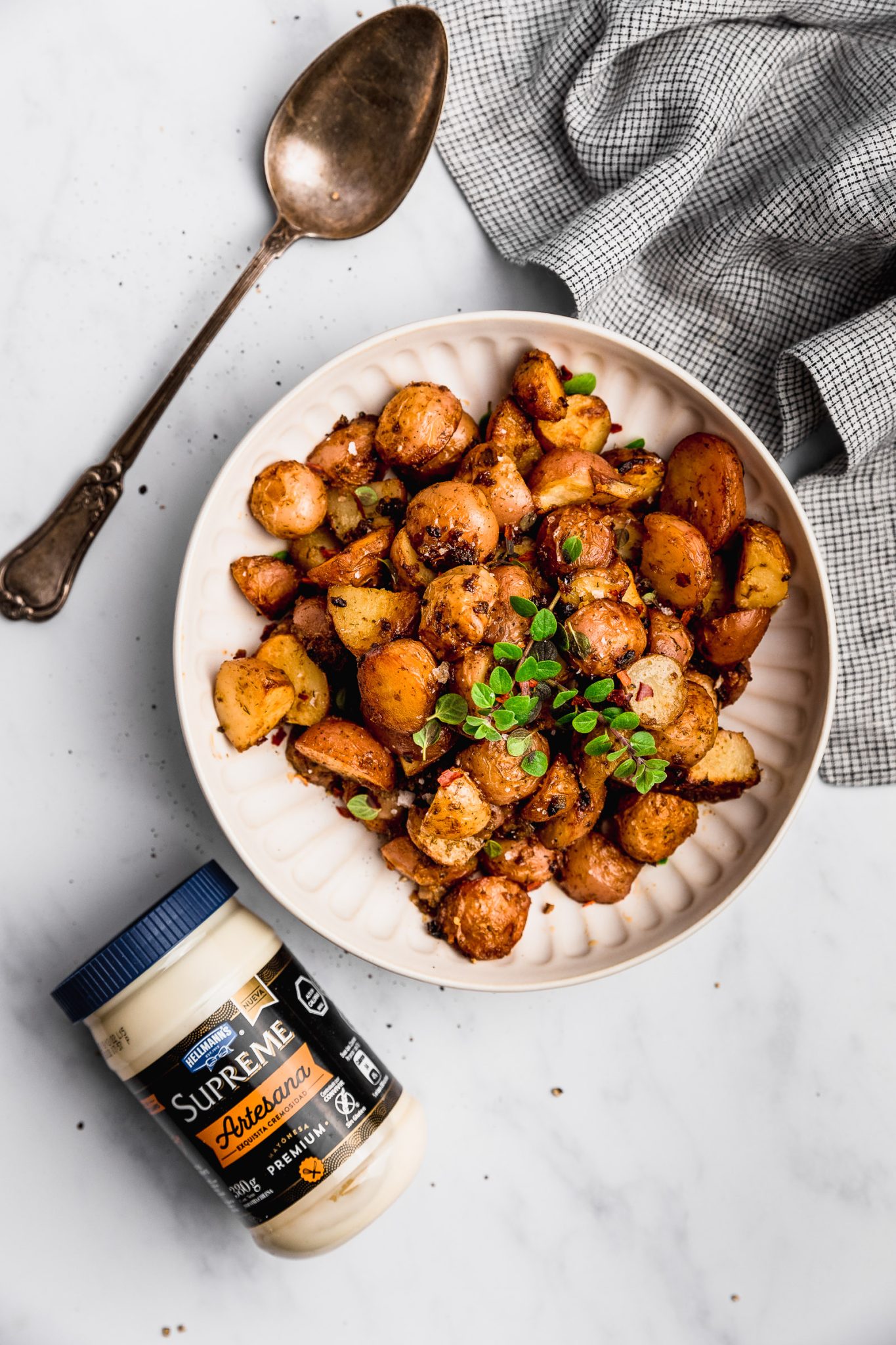 Papas con mayonesa al horno - Cravings Journal