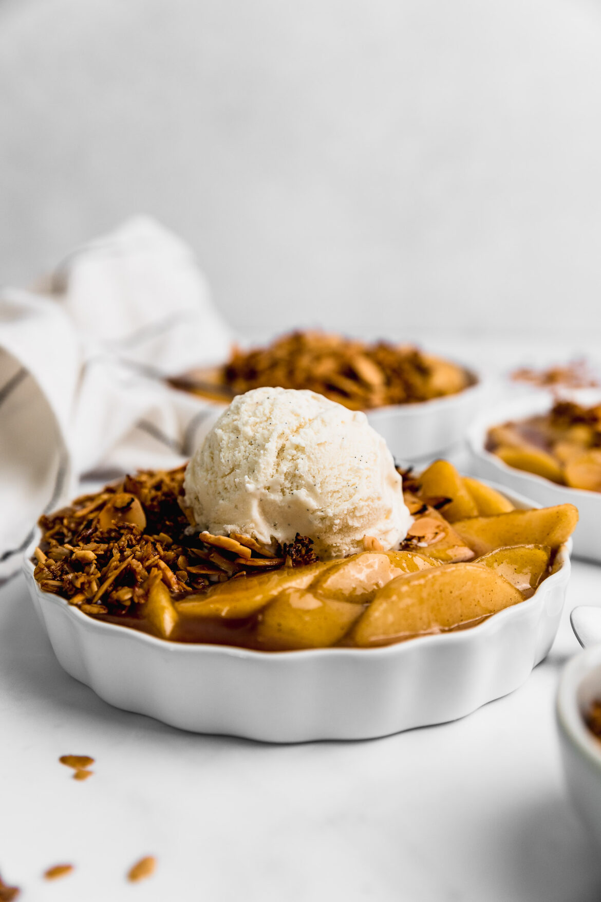 Crocante de manzana sin horno - Cravings Journal