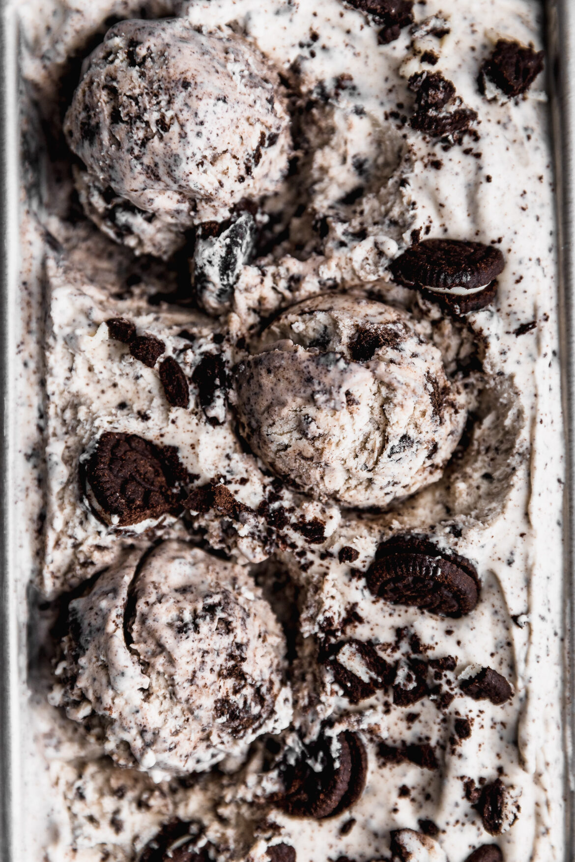 Helado de cookies and cream (sin máquina de helado) - Cravings Journal