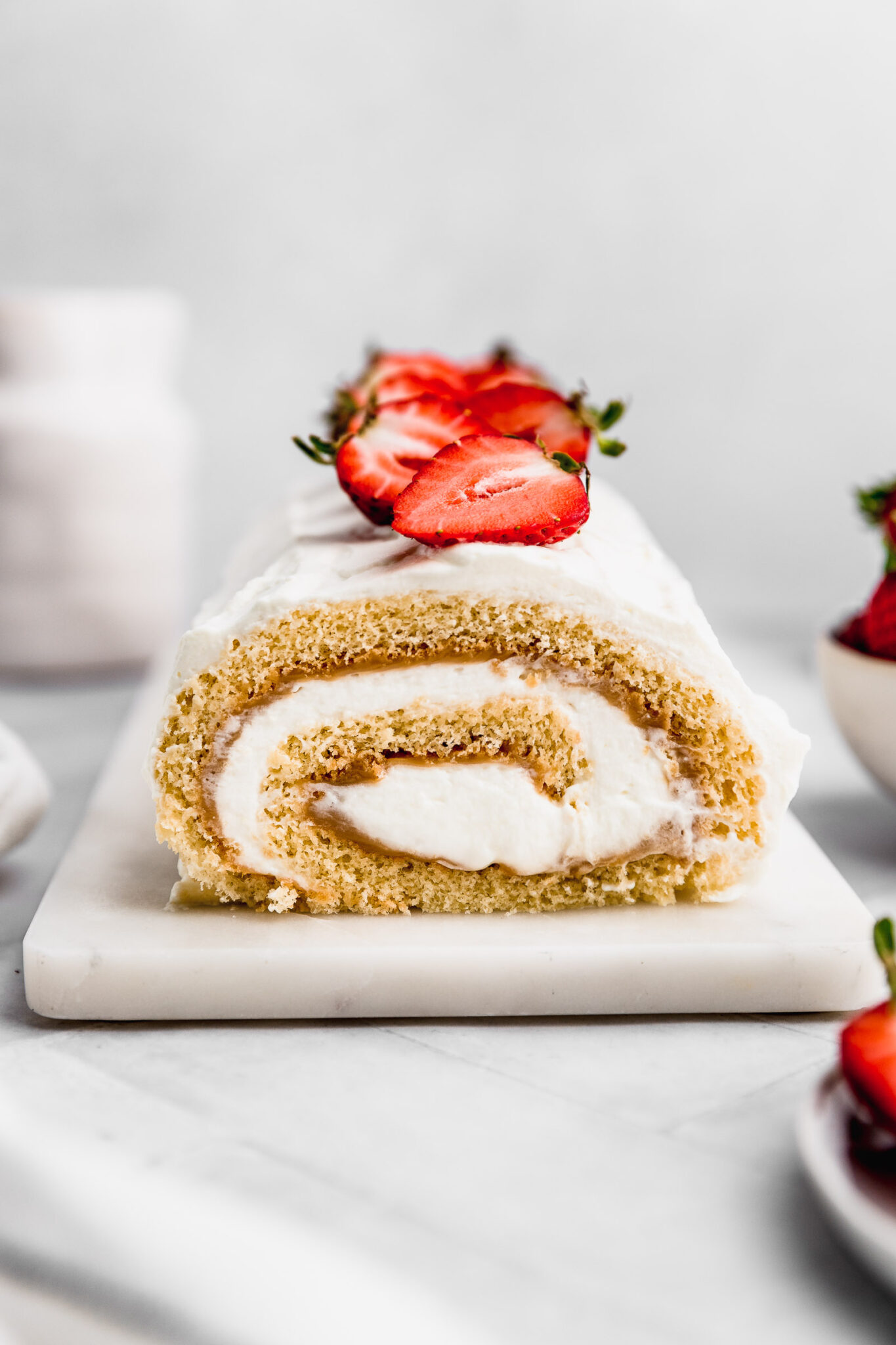 Pionono de vainilla (brazo de reina) - Cravings Journal