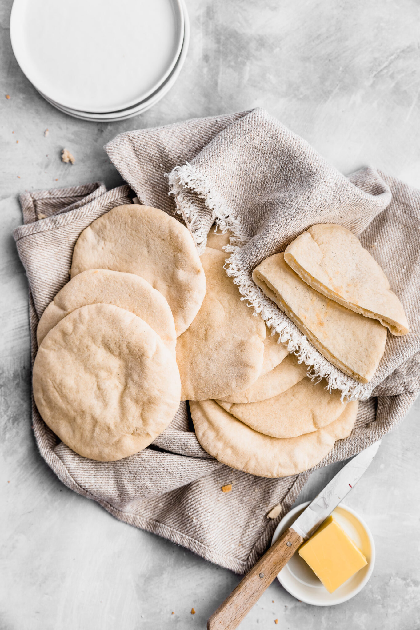 Pan Pita (pan árabe) - Cravings Journal