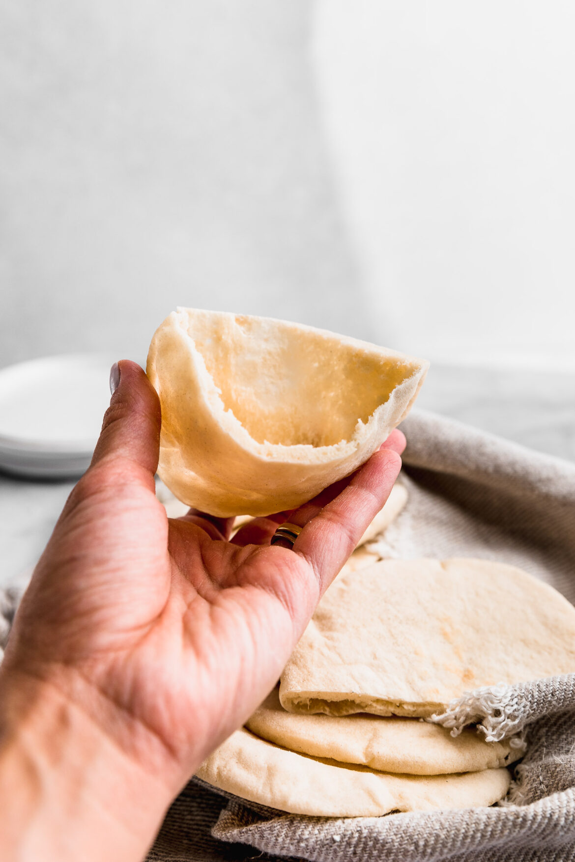 Pan Pita (pan árabe) - Cravings Journal