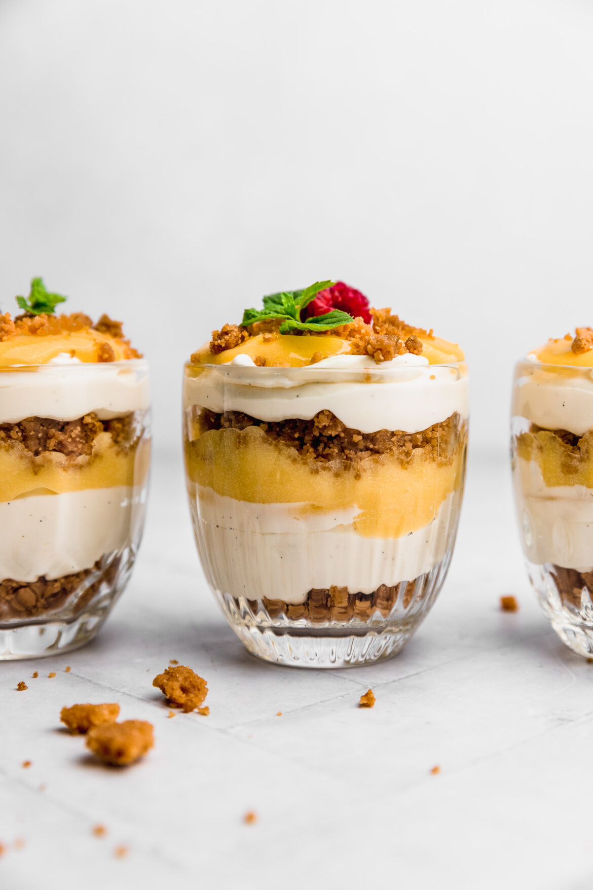 Cheesecake de limón en vasitos - Cravings Journal