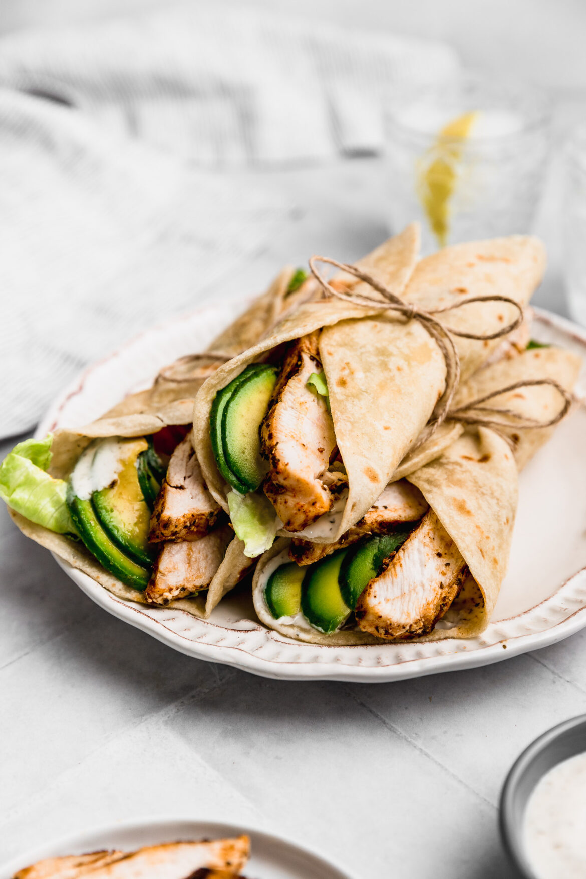 Wrap de pollo a la plancha - Cravings Journal