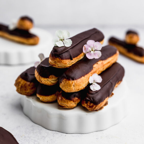 Éclairs de chocolate (relámpagos) - Cravings Journal