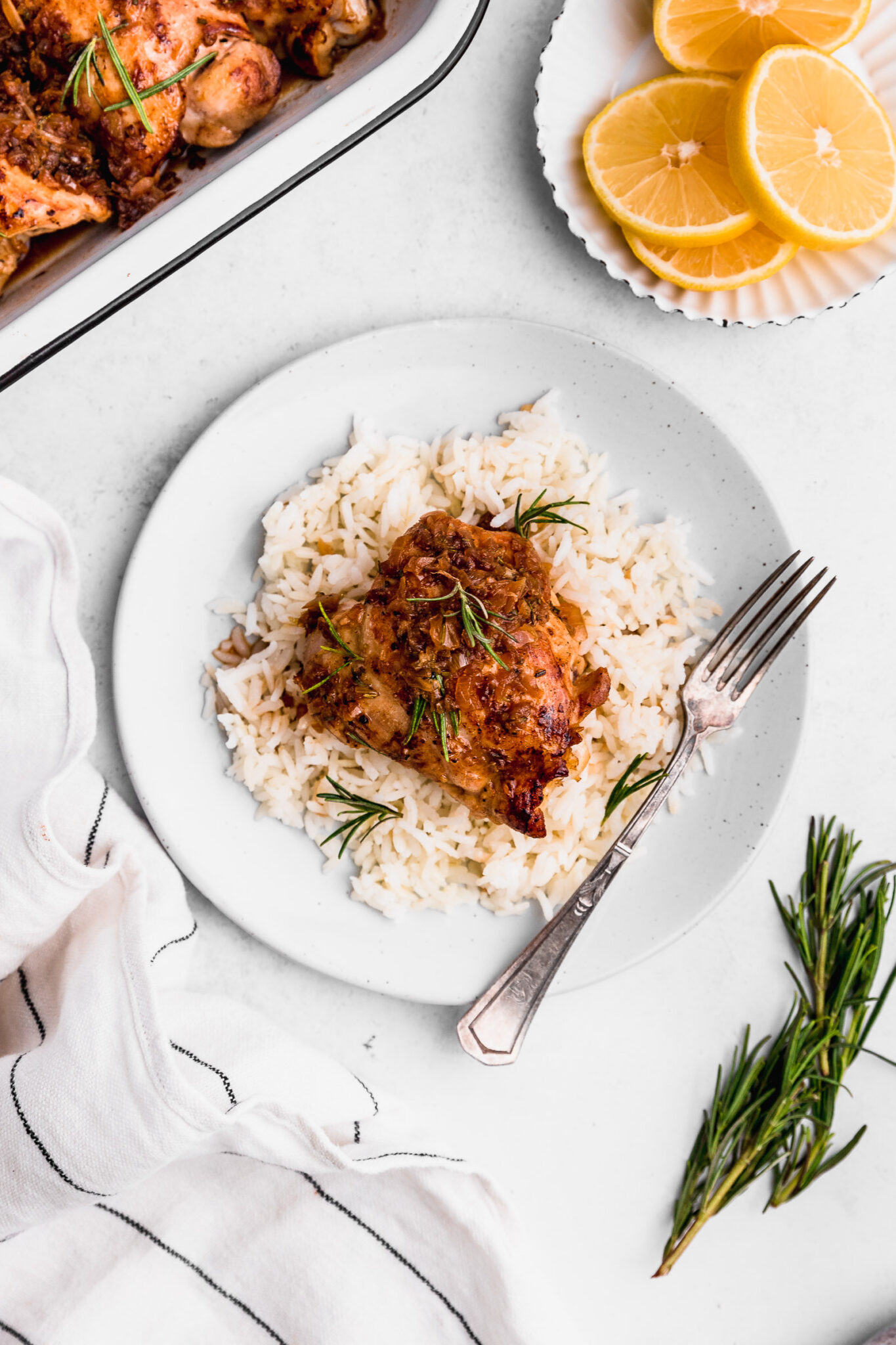 Pollo al limón y romero - Cravings Journal