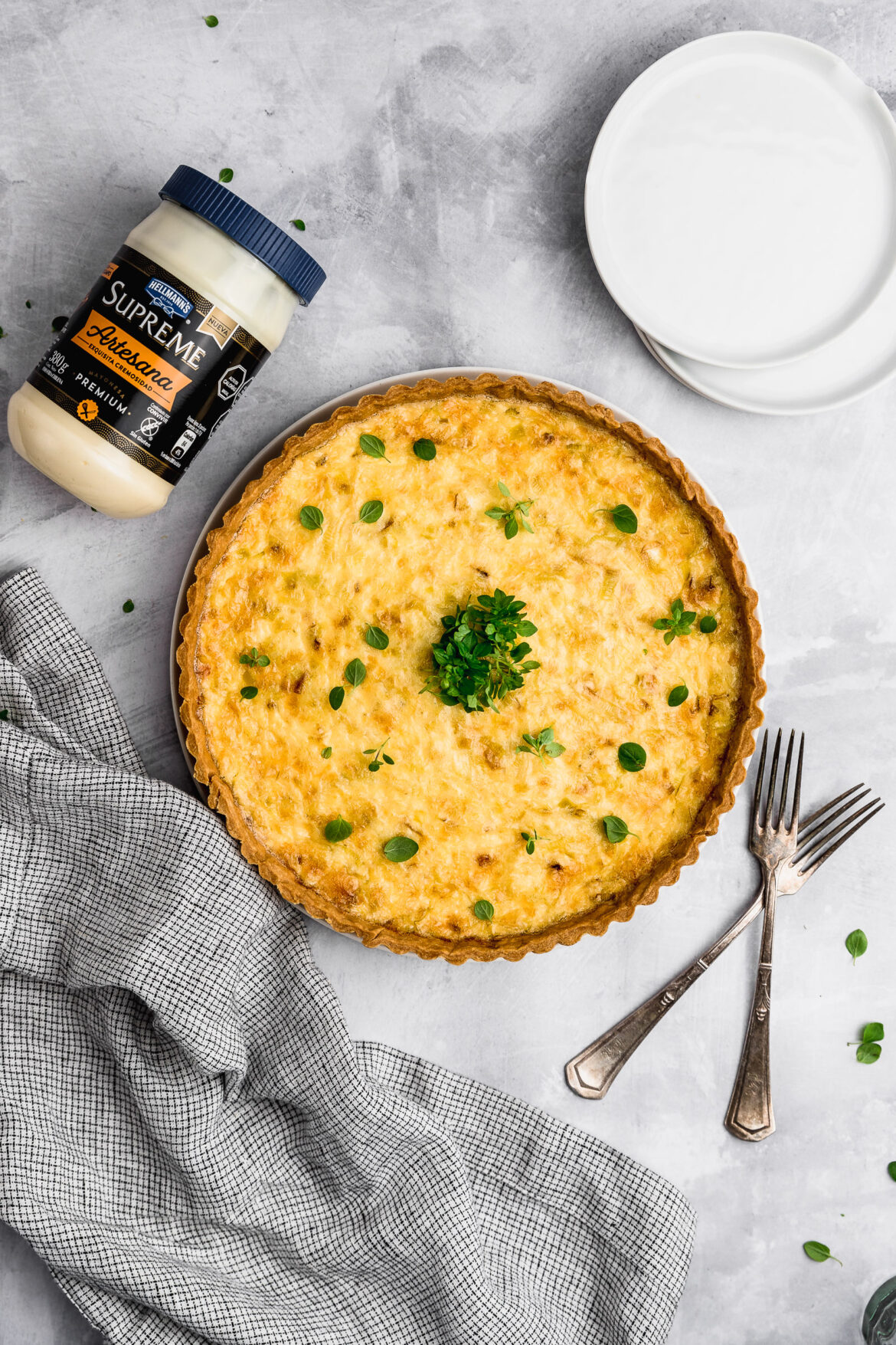 Quiche de poro o puerro - Cravings Journal