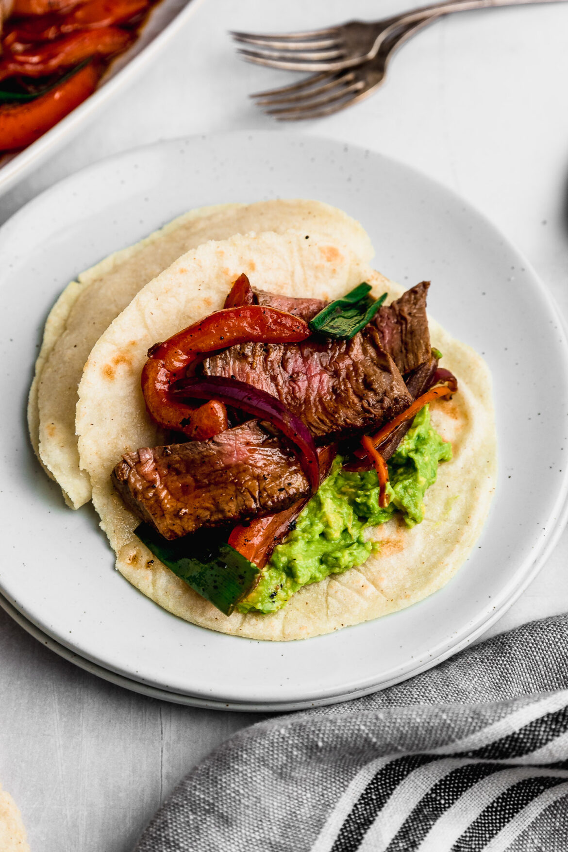 Tacos de lomo saltado - Cravings Journal