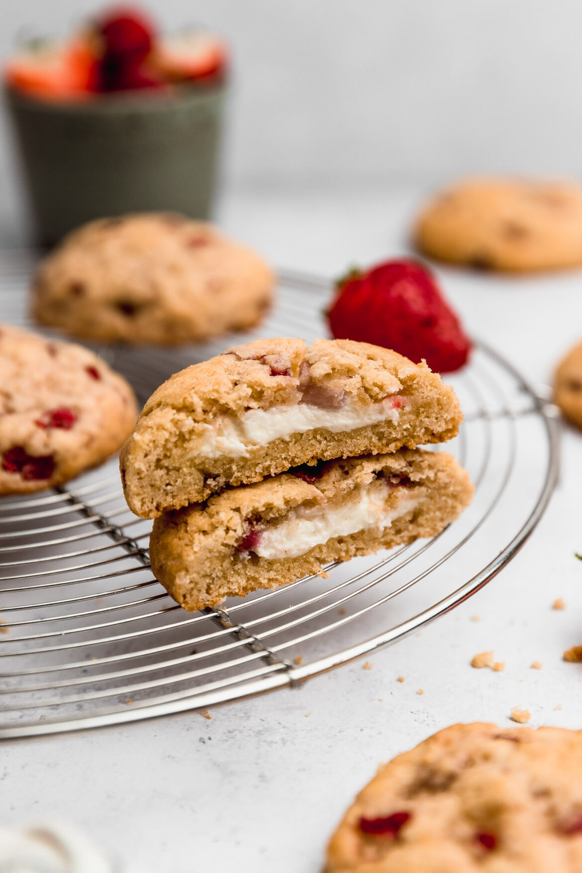 Galletas Rellenas de Cheesecake - Cravings Journal