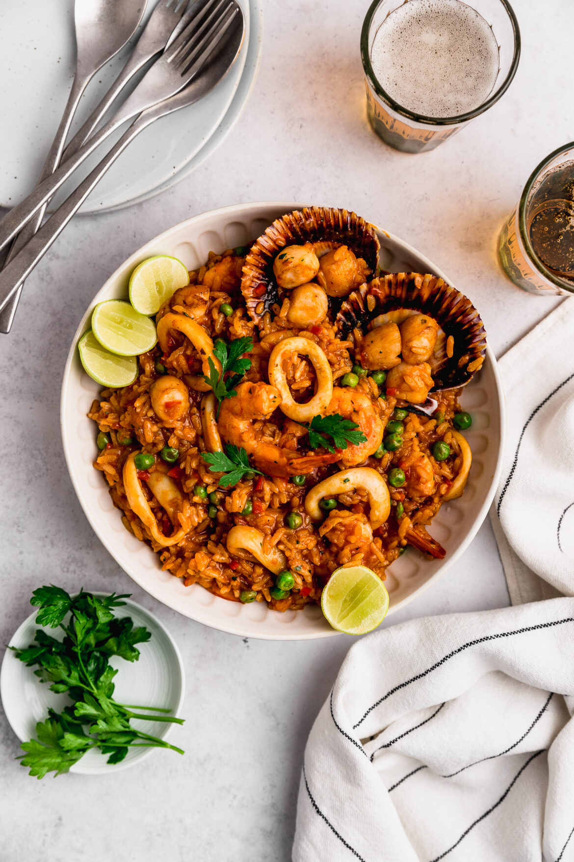 Arroz con mariscos, receta para este plato peruano - Cravings Journal