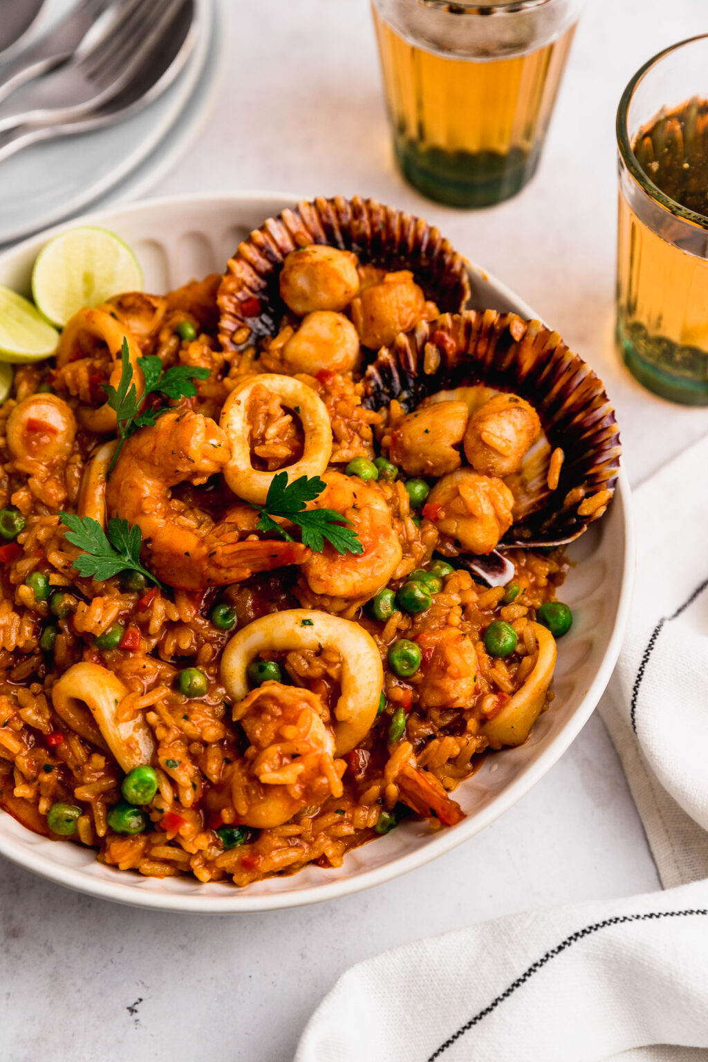 Arroz con mariscos, receta para este plato peruano - Cravings Journal