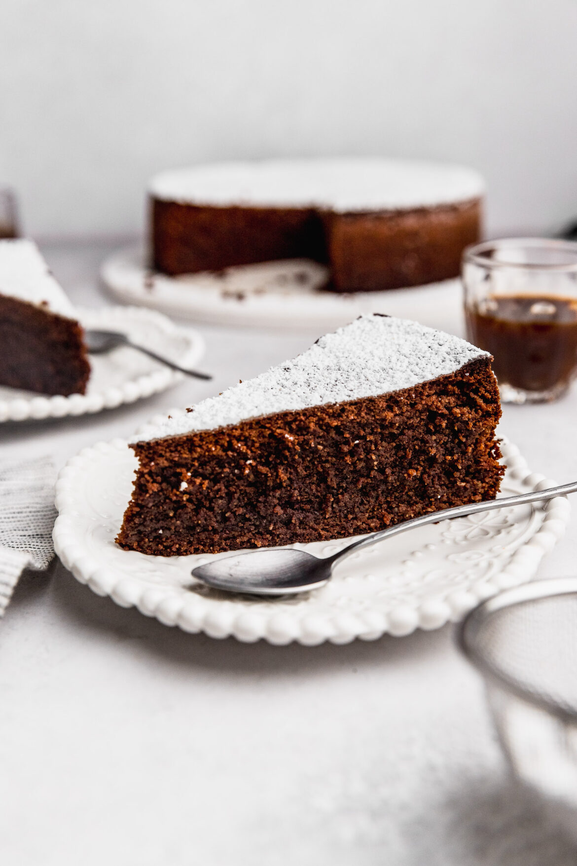 Torta Caprese de Chocolate (sin harina, sin gluten) - Cravings Journal