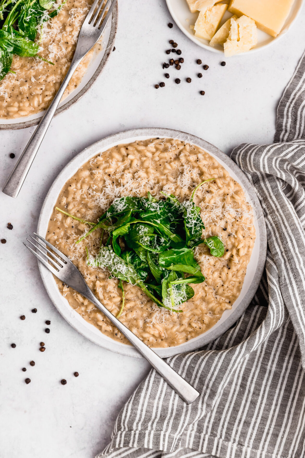 Risotto de Cacio e Pepe - Cravings Journal