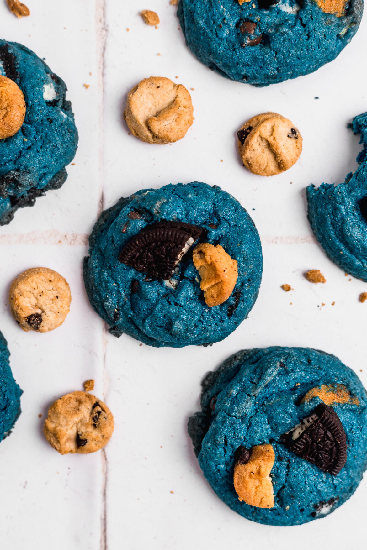 Galletas de cookie monster - Cravings Journal
