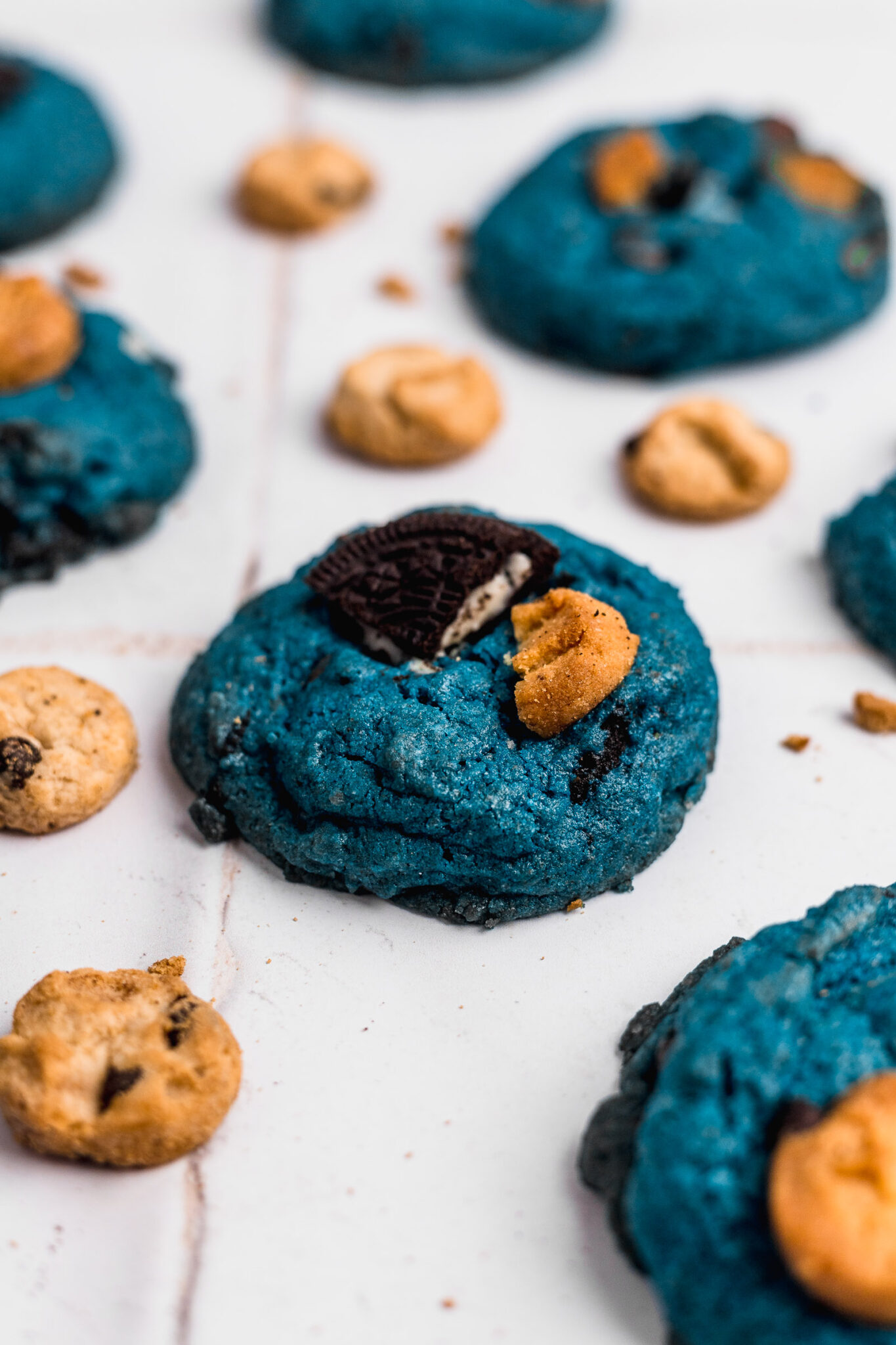 Galletas de cookie monster - Cravings Journal