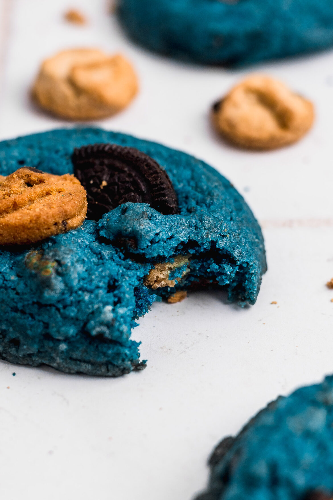 Galletas de cookie monster - Cravings Journal