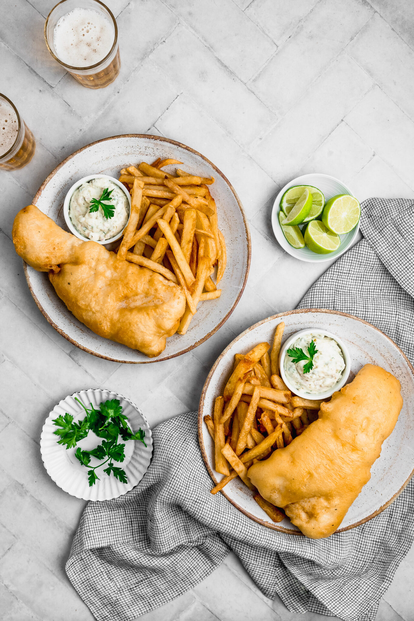 Fish and Chips (Pescado y Papas Fritas) - Cravings Journal
