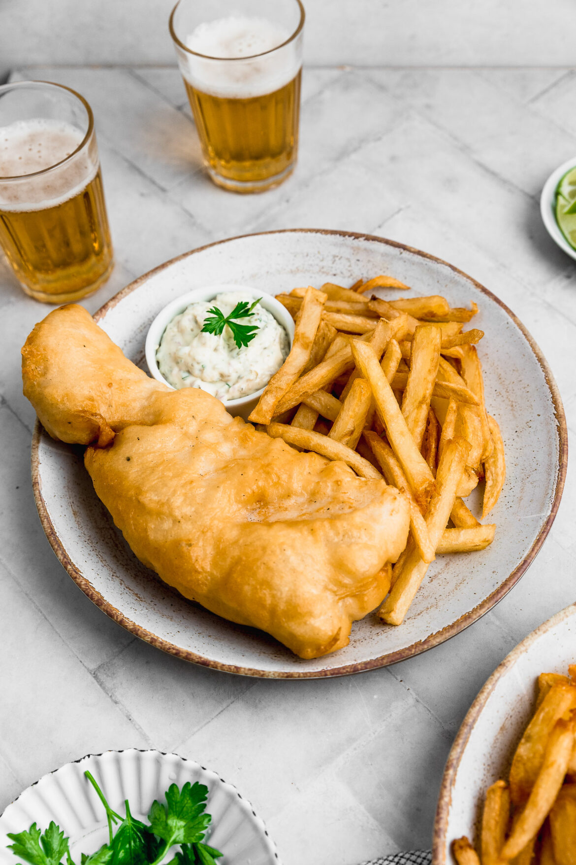 Fish and Chips (Pescado y Papas Fritas) - Cravings Journal