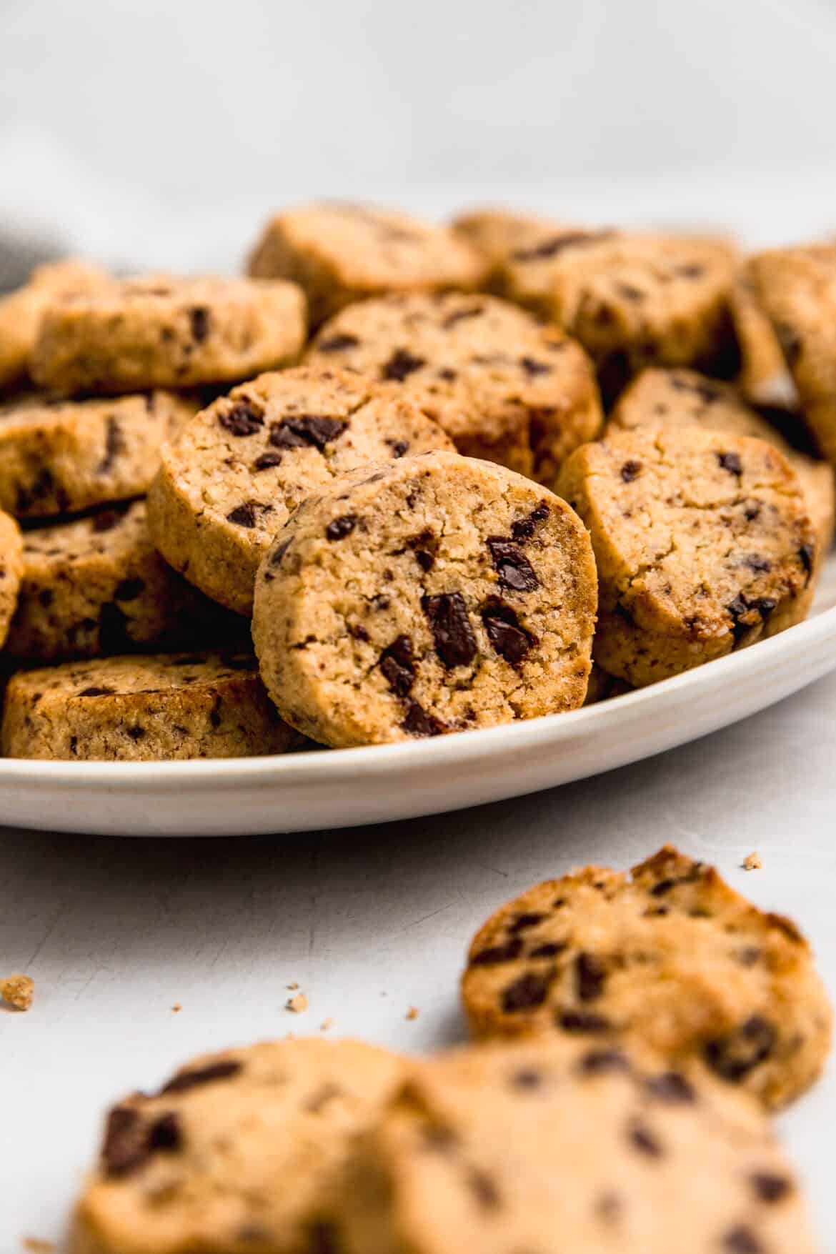 Mini galletas con chips - Cravings Journal