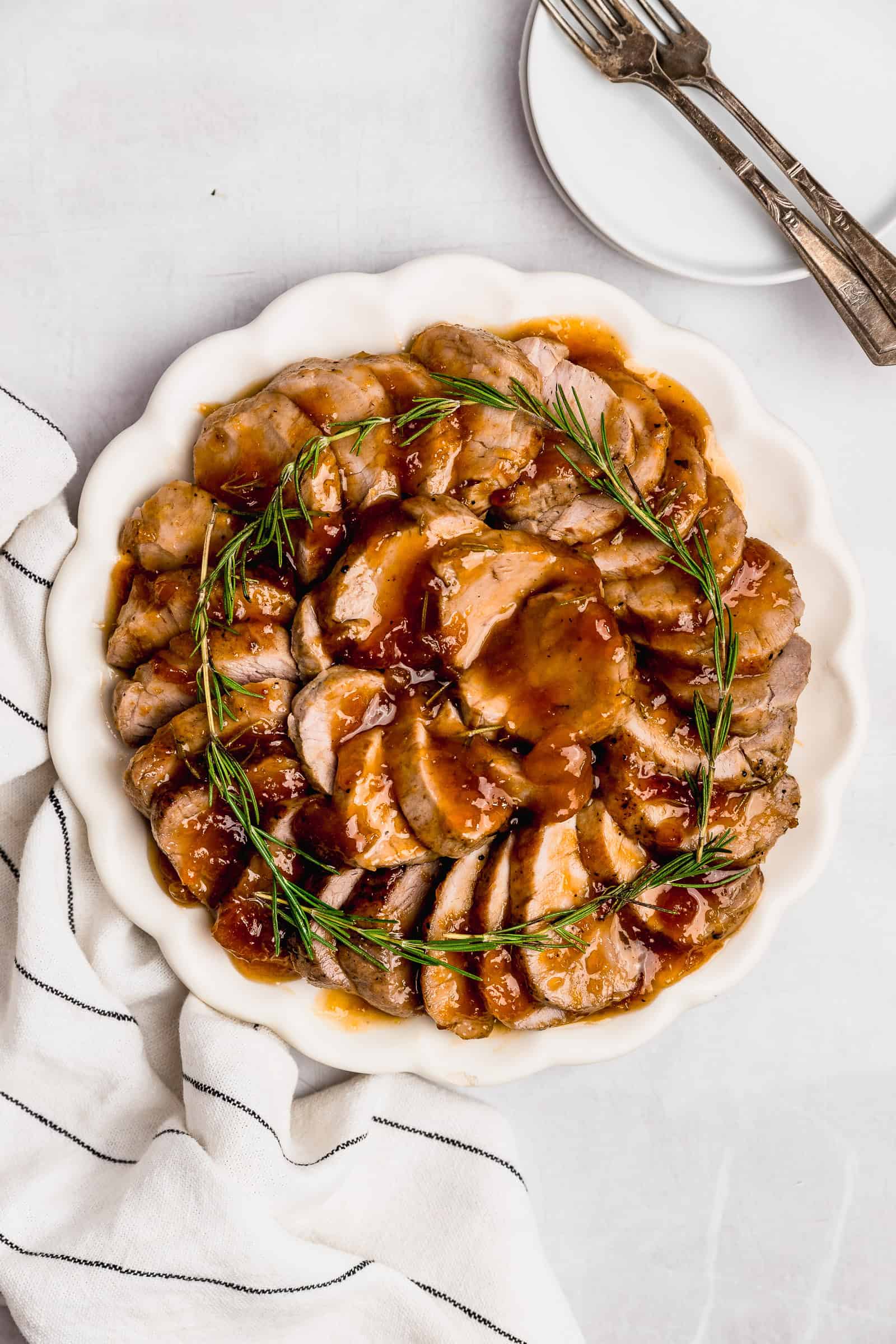 Chancho con mermelada de damasco - Cravings Journal