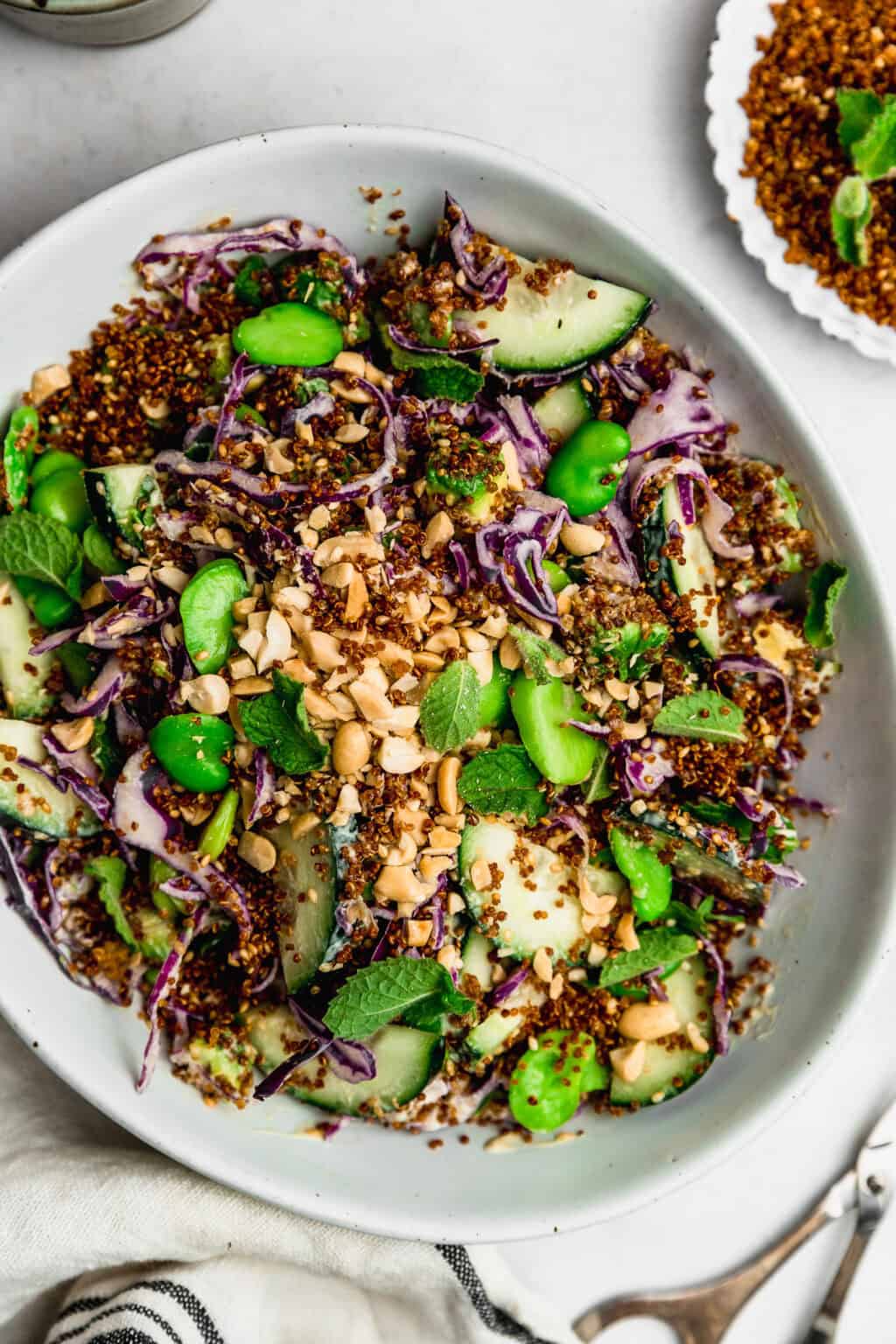 Ensalada de quinua crocante - Cravings Journal