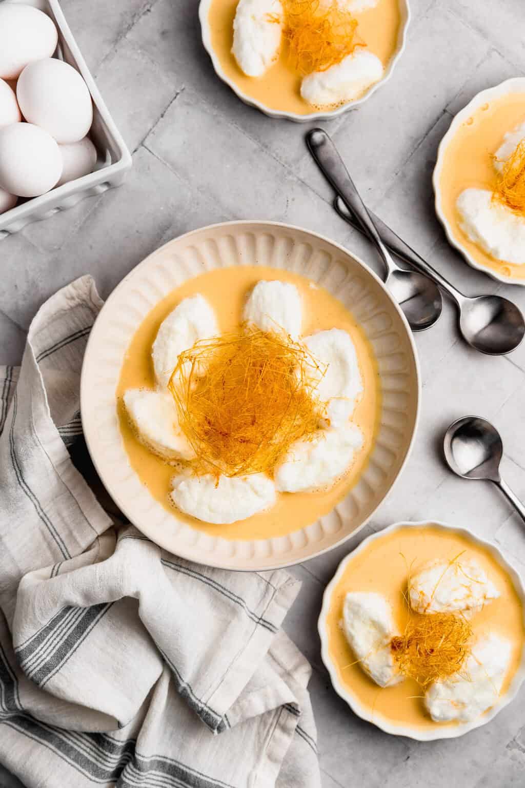 Leche nevada, huevos a la nieve o islas flotantes - Cravings Journal