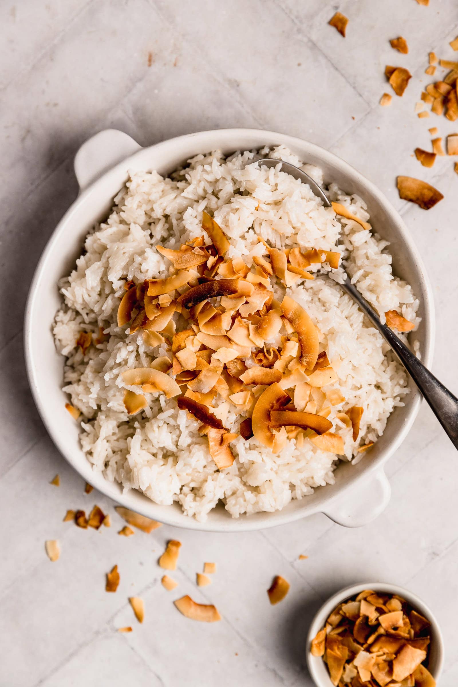 Arroz con coco estilo tailandés con arroz jazmín - Cravings Journal